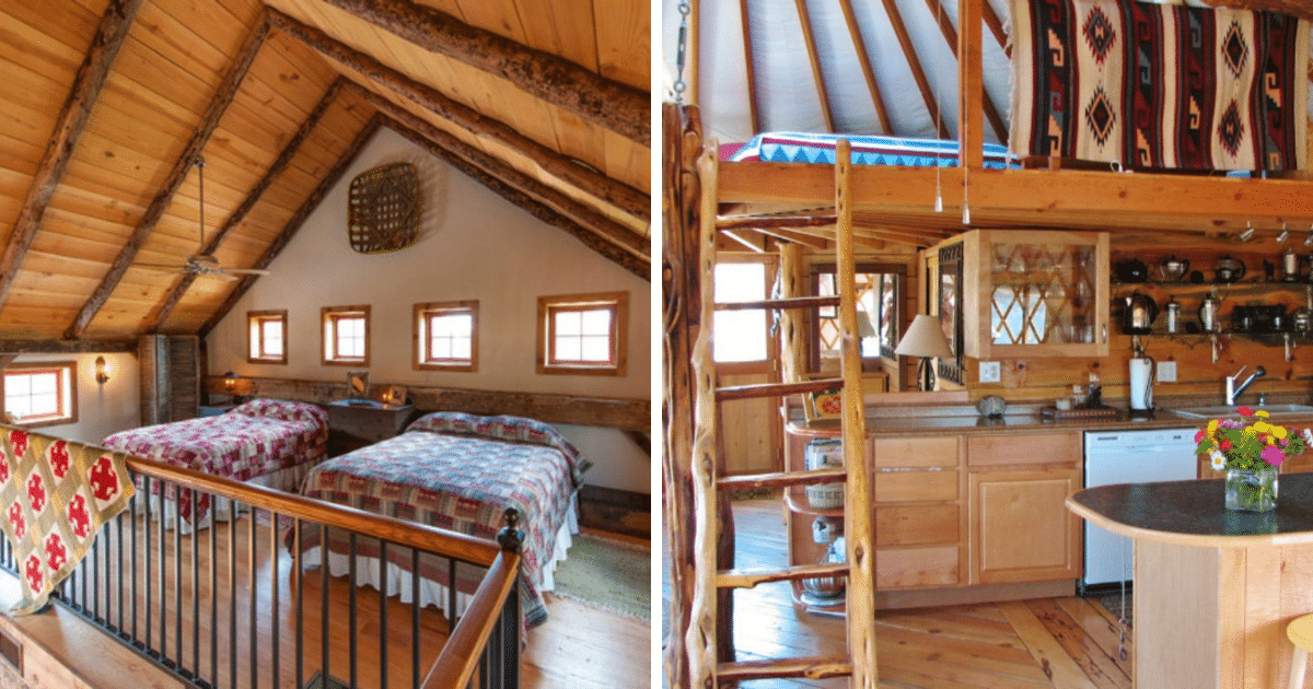 A Cabin Loft Creates a Cozy and Creative Space - Log Cabin Connection
