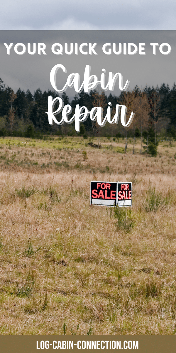 Cabin Repair - An Introduction to the Causes of Log Home Deterioration ...