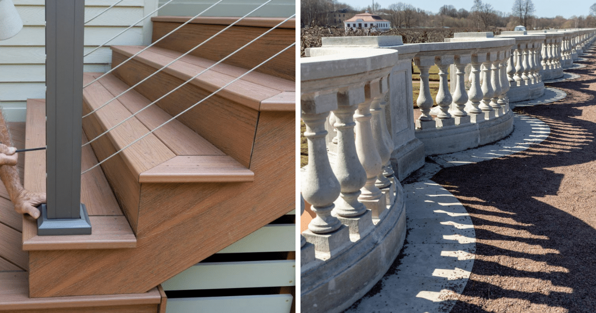 Deck Railing Ideas and Designs - Log Cabin Connection