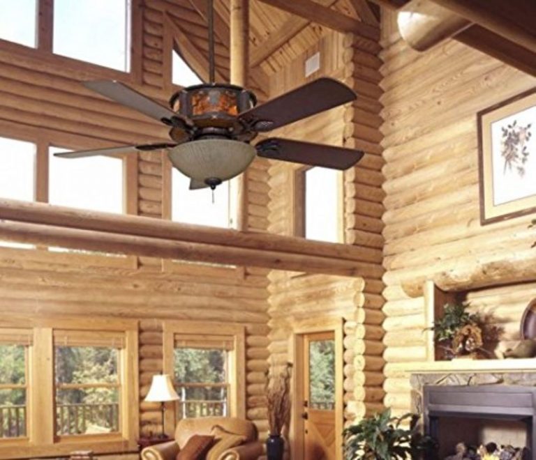 Efficient Cabin Ceiling Fans for Summer and Winter - Log Cabin Connection