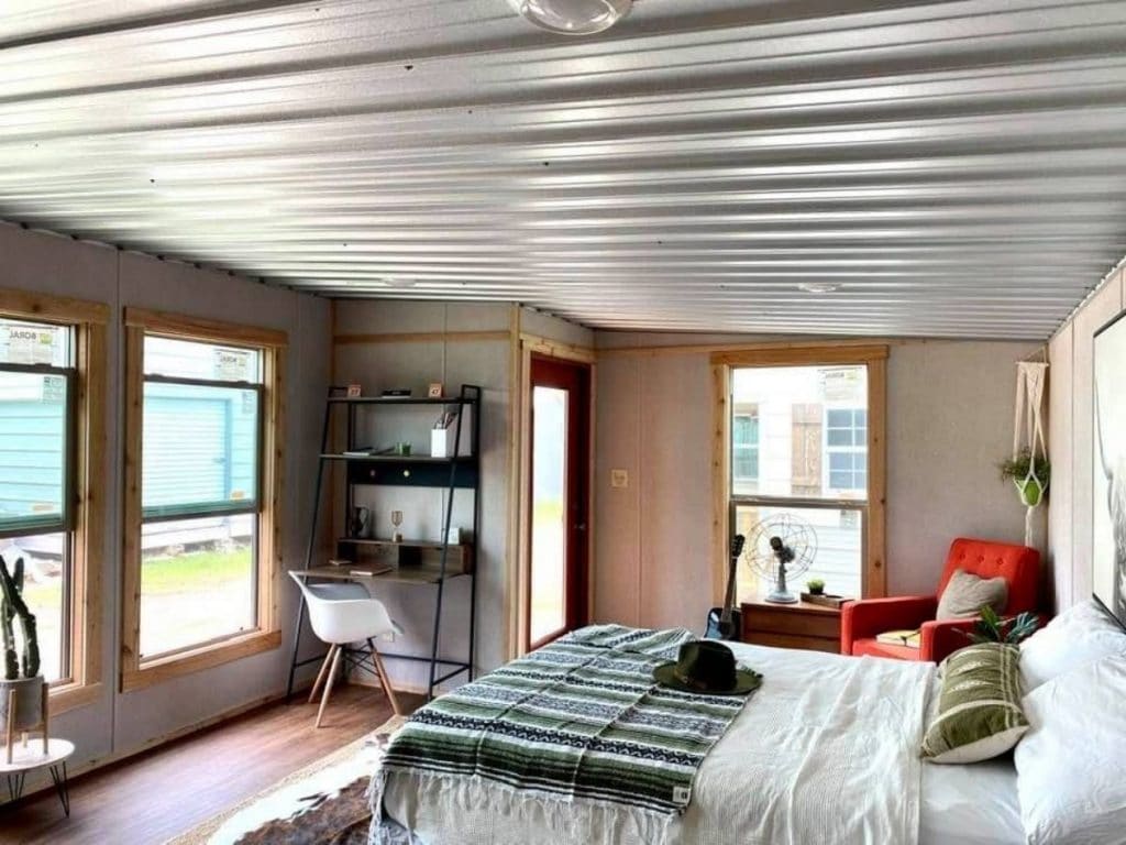 This Gorgeous 336 Sq Ft Cedar Cabin is A Perfect Getaway Retreat