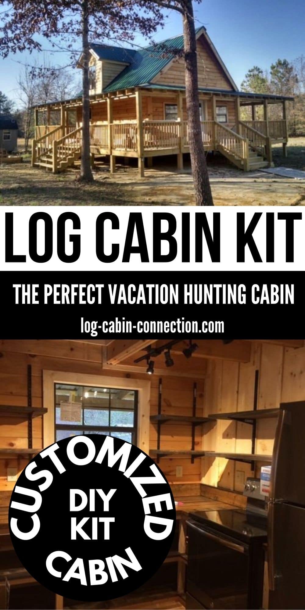 The Perfect Vacation Hunting Log Cabin Kit Is Only $57,700
