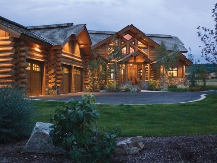 The Award-Winning Teton Springs Woodhaven Log Cabin Is Awe-Inspiring