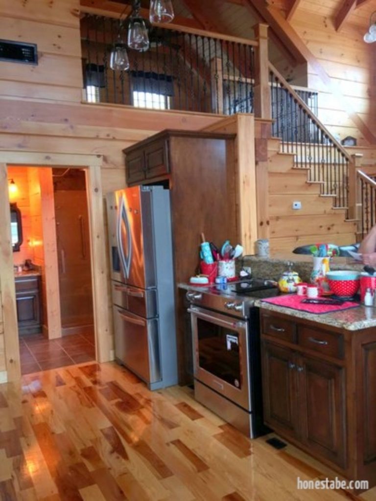 The Heppler Cabin is a Great Fusion of Stone and Woodwork