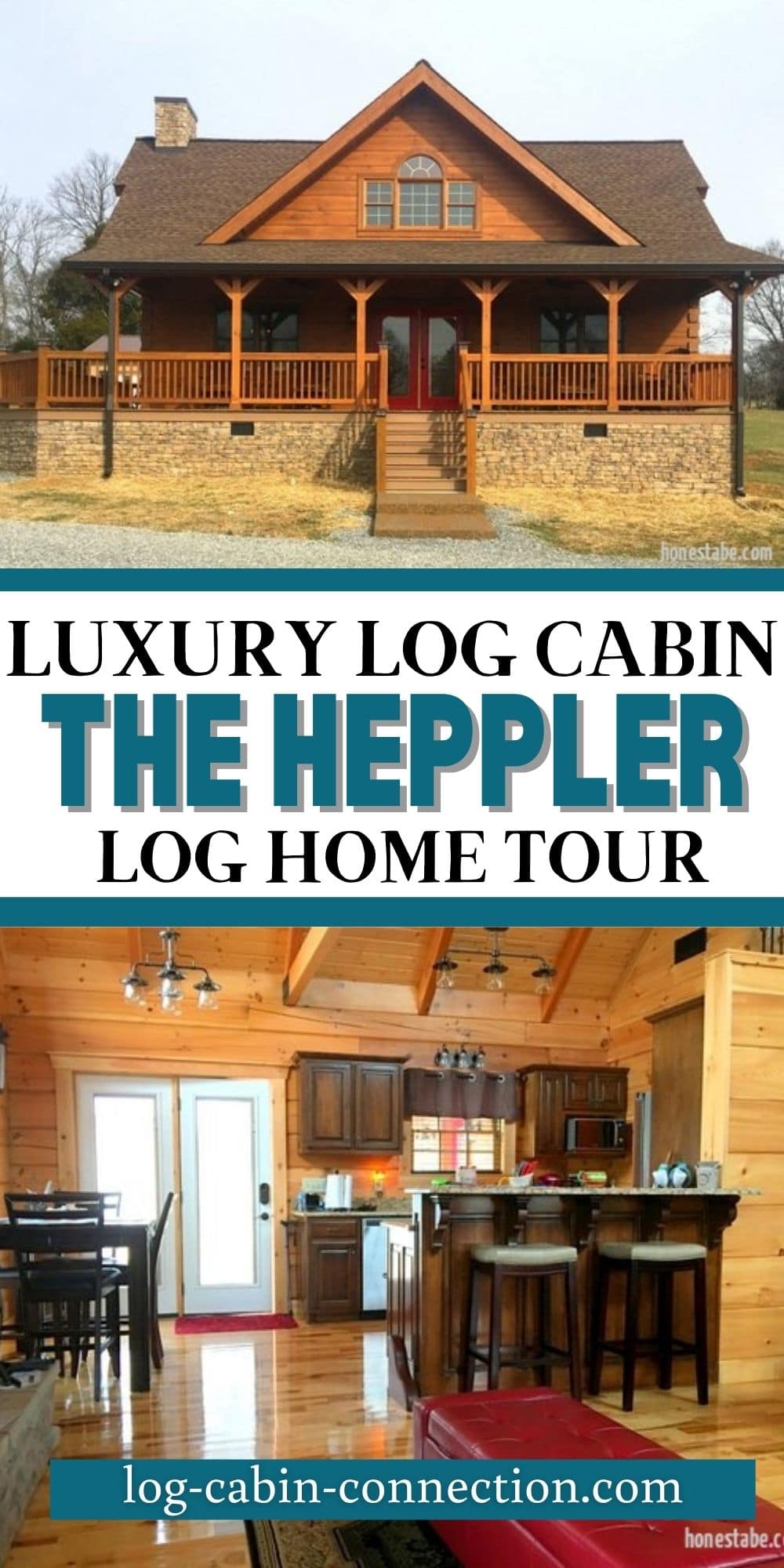 The Heppler Cabin is a Great Fusion of Stone and Woodwork