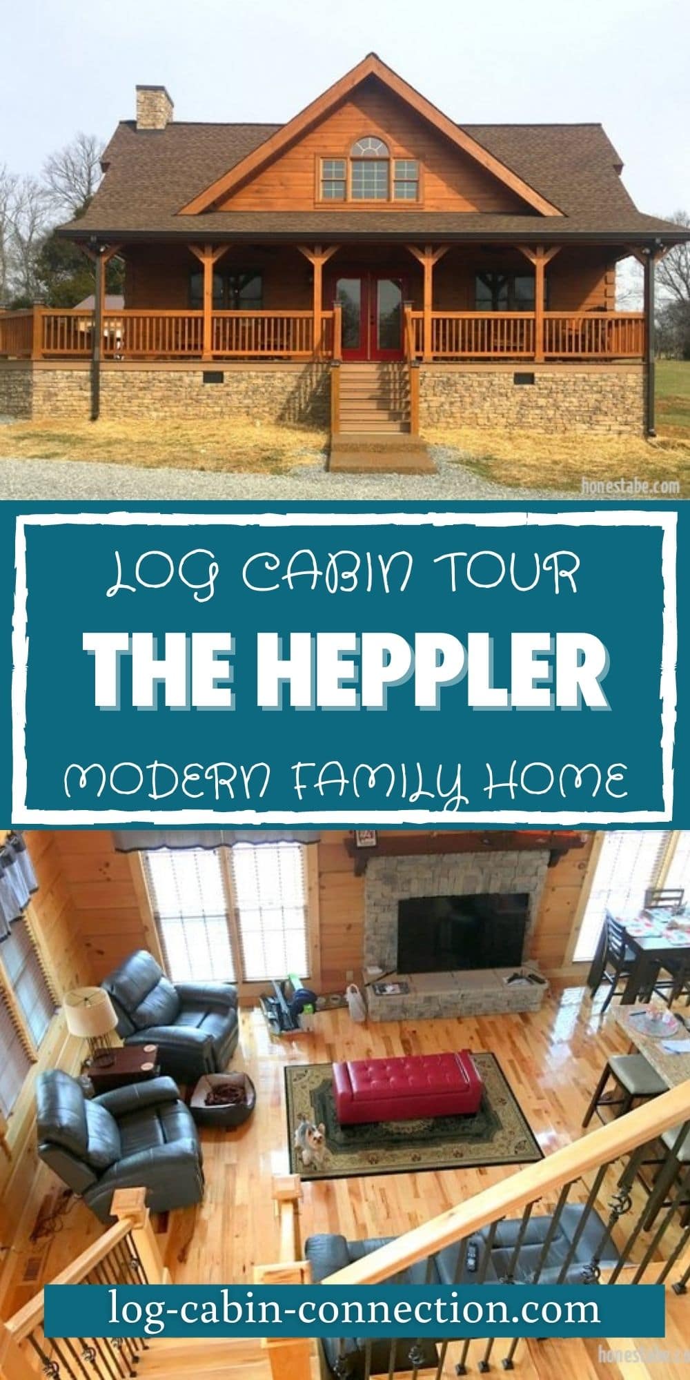 The Heppler Cabin is a Great Fusion of Stone and Woodwork