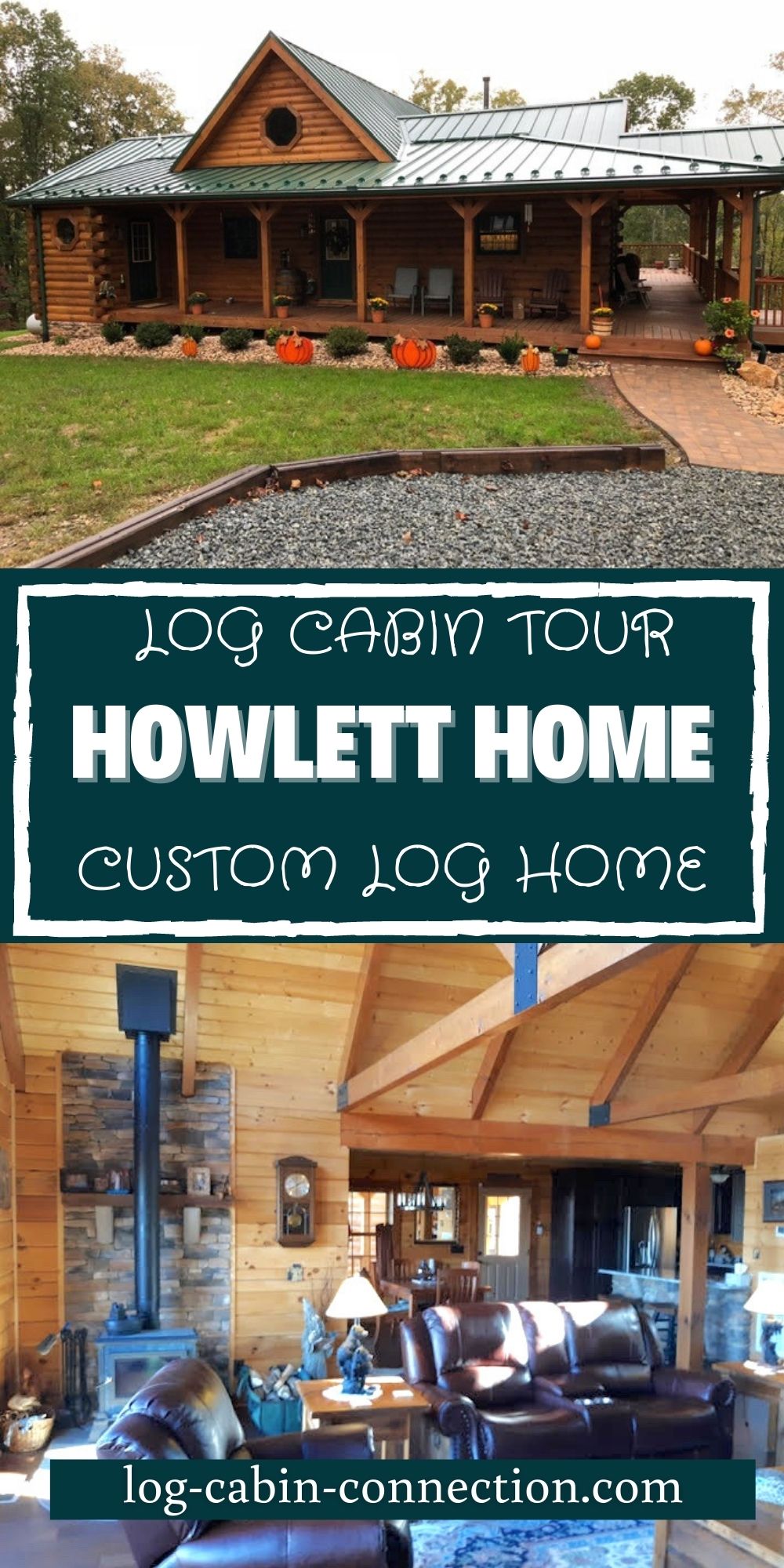 Howlett Home Is a Stunning Lakeside Log Cabin - Log Cabin Connection