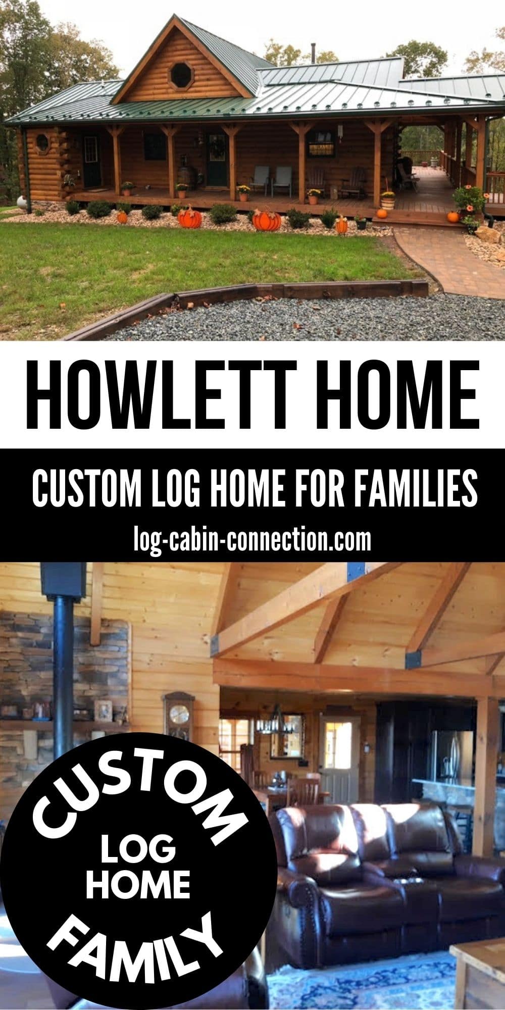 Howlett Home Is a Stunning Lakeside Log Cabin - Log Cabin Connection