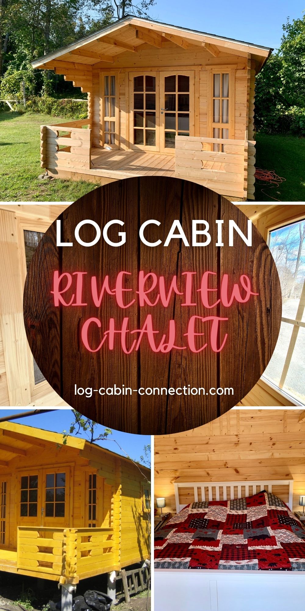 Riverview Chalet is a Simple Studio Style Log Cabin Kit - Log Cabin ...