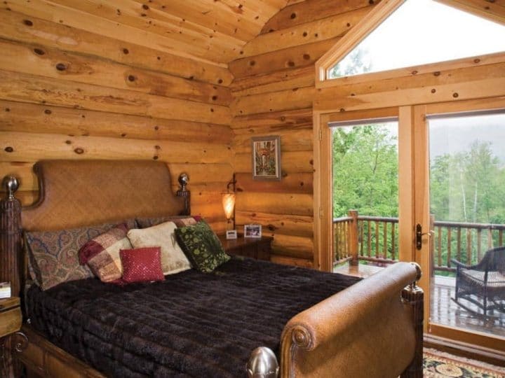 Sunday River Log Cabin Includes Stunning Chef's Kitchen