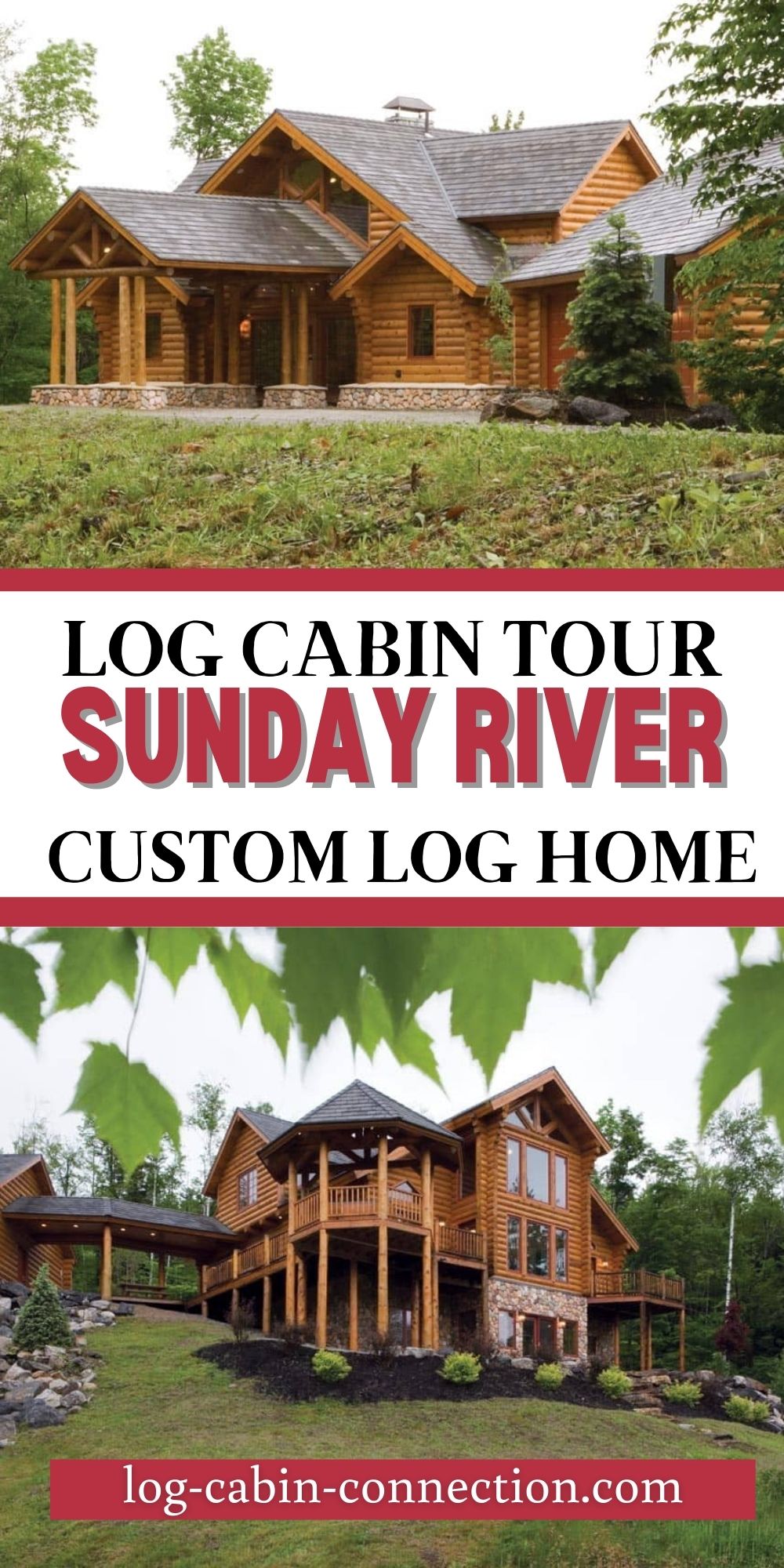 Sunday River Log Cabin Includes Stunning Chef's Kitchen