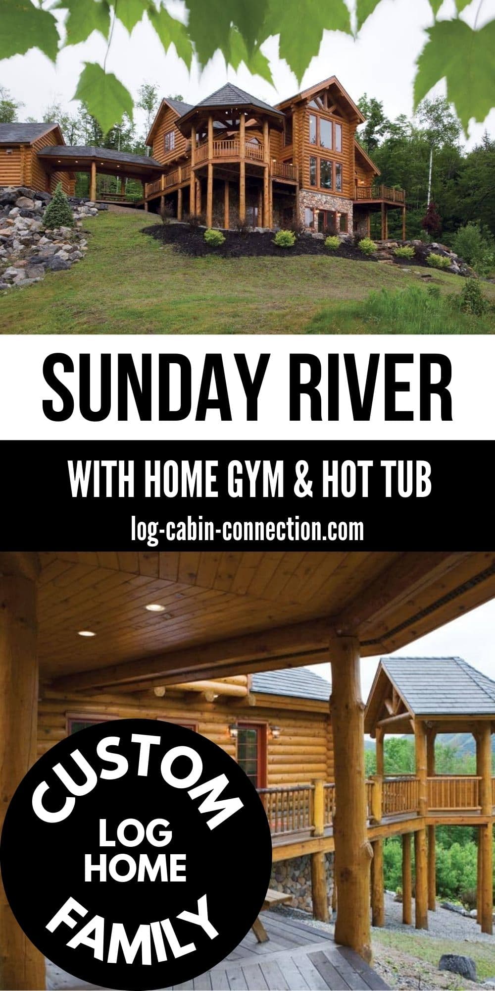Sunday River Log Cabin Includes Stunning Chef's Kitchen