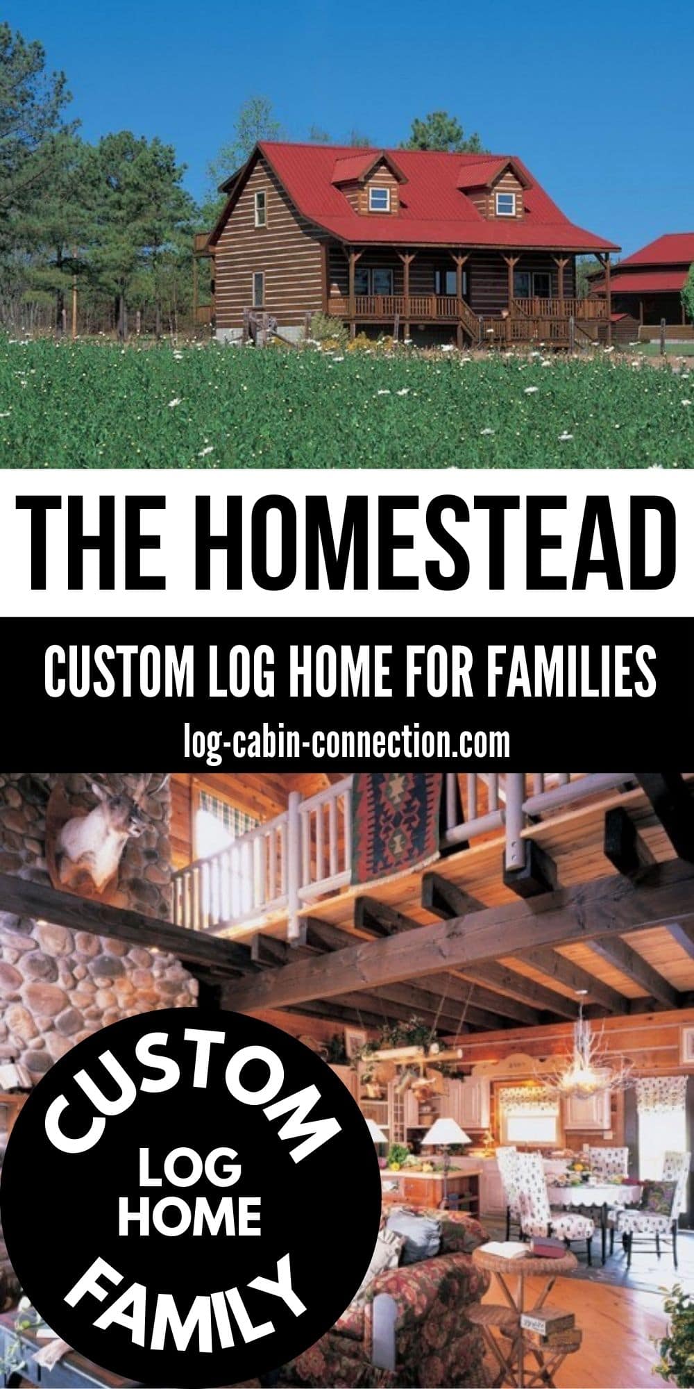The Homestead Log Cabin Is The Perfect Family Home