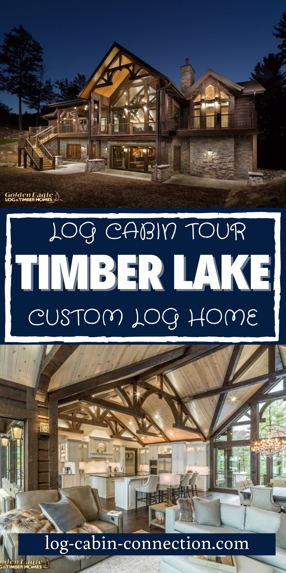 The Timber Lake Is the Modern Log Home of Your Dreams