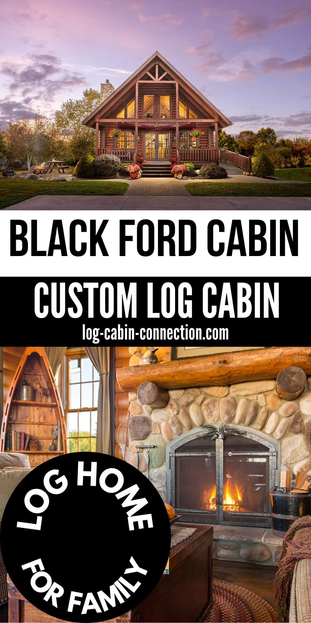 Black Ford Cabin is a Small Cabin With Classic Style