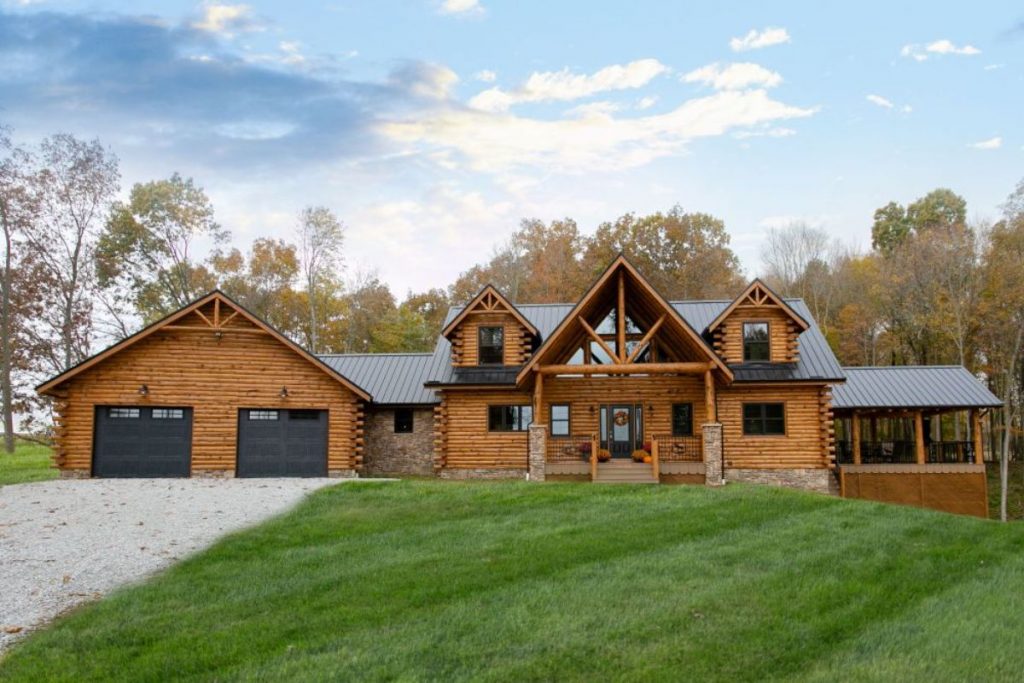 The Raber Retreat is the Epitome of Country Chic - Log Cabin Connection