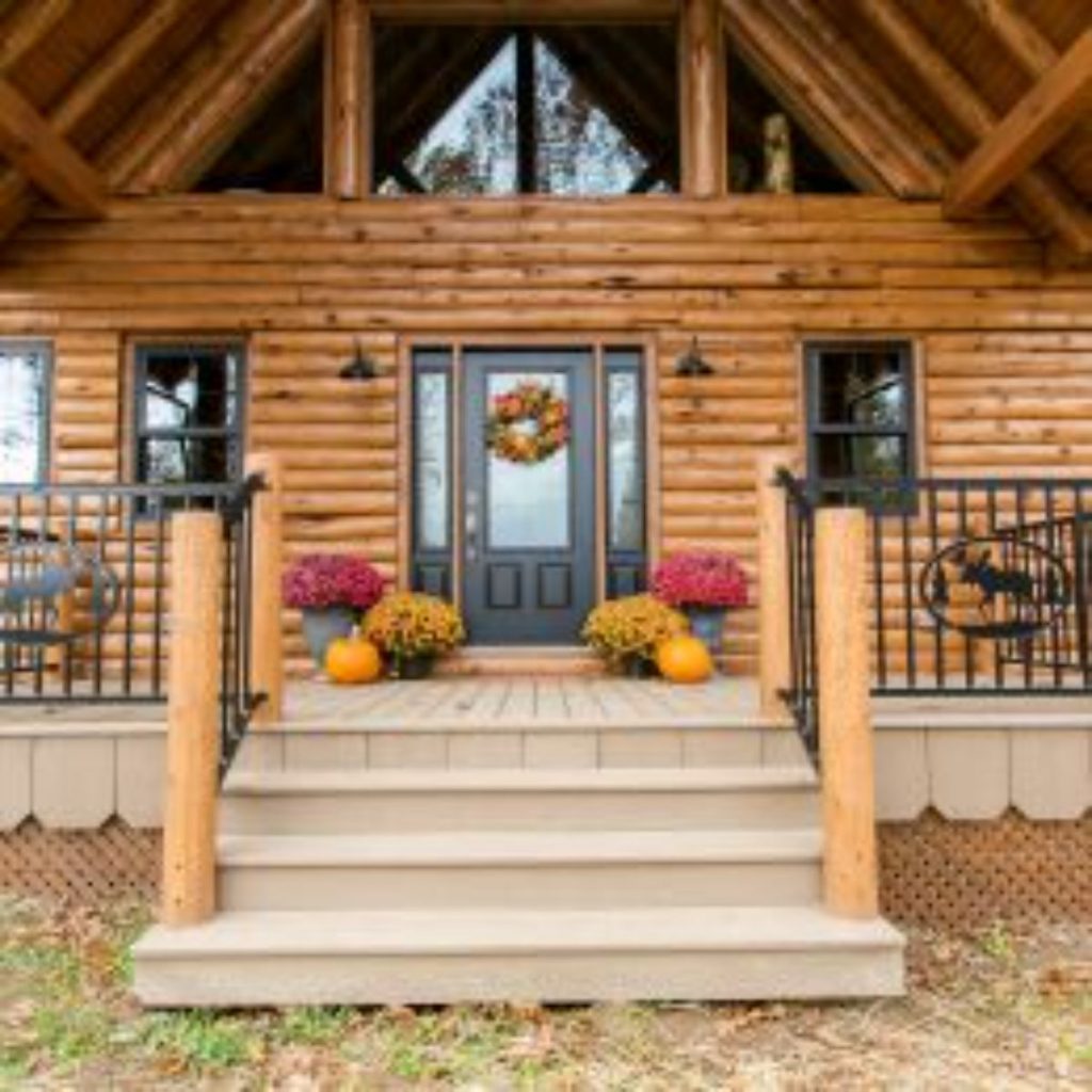 The Raber Retreat is the Epitome of Country Chic - Log Cabin Connection