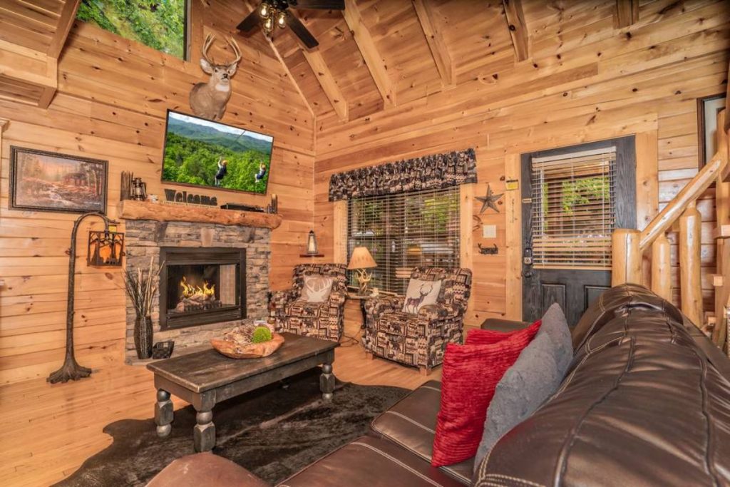 The Smoky Pines Log Cabin is a Perfect Family Retreat