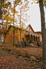 The Large Laundry Room is a Favorite Addition to the Busch Log Cabin
