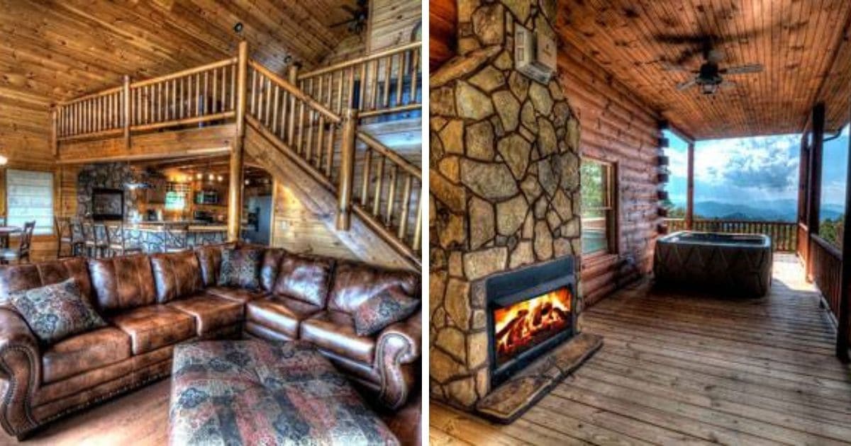 The Moonlight Ridge is a Stunning Modern Cabin Retreat