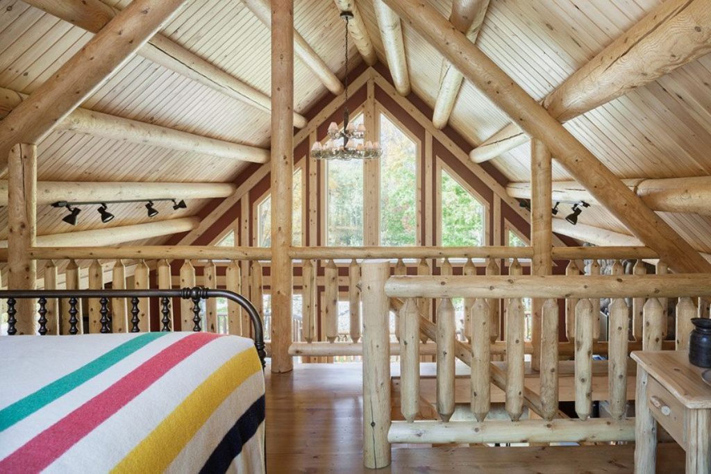 The Addison Log Cabin Tour Features 3 Gorgeous Bedrooms - Log Cabin ...