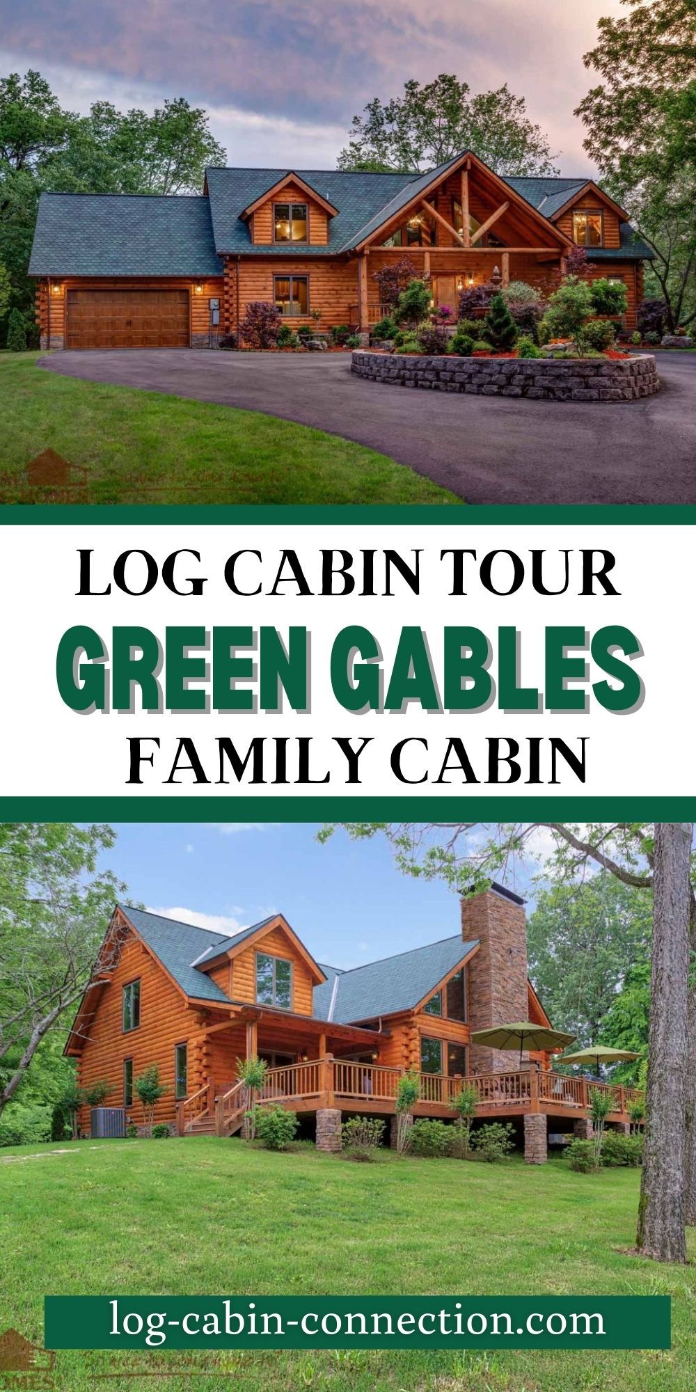 Green Gables Cabin Has 4 Bedrooms and 4 Bathrooms