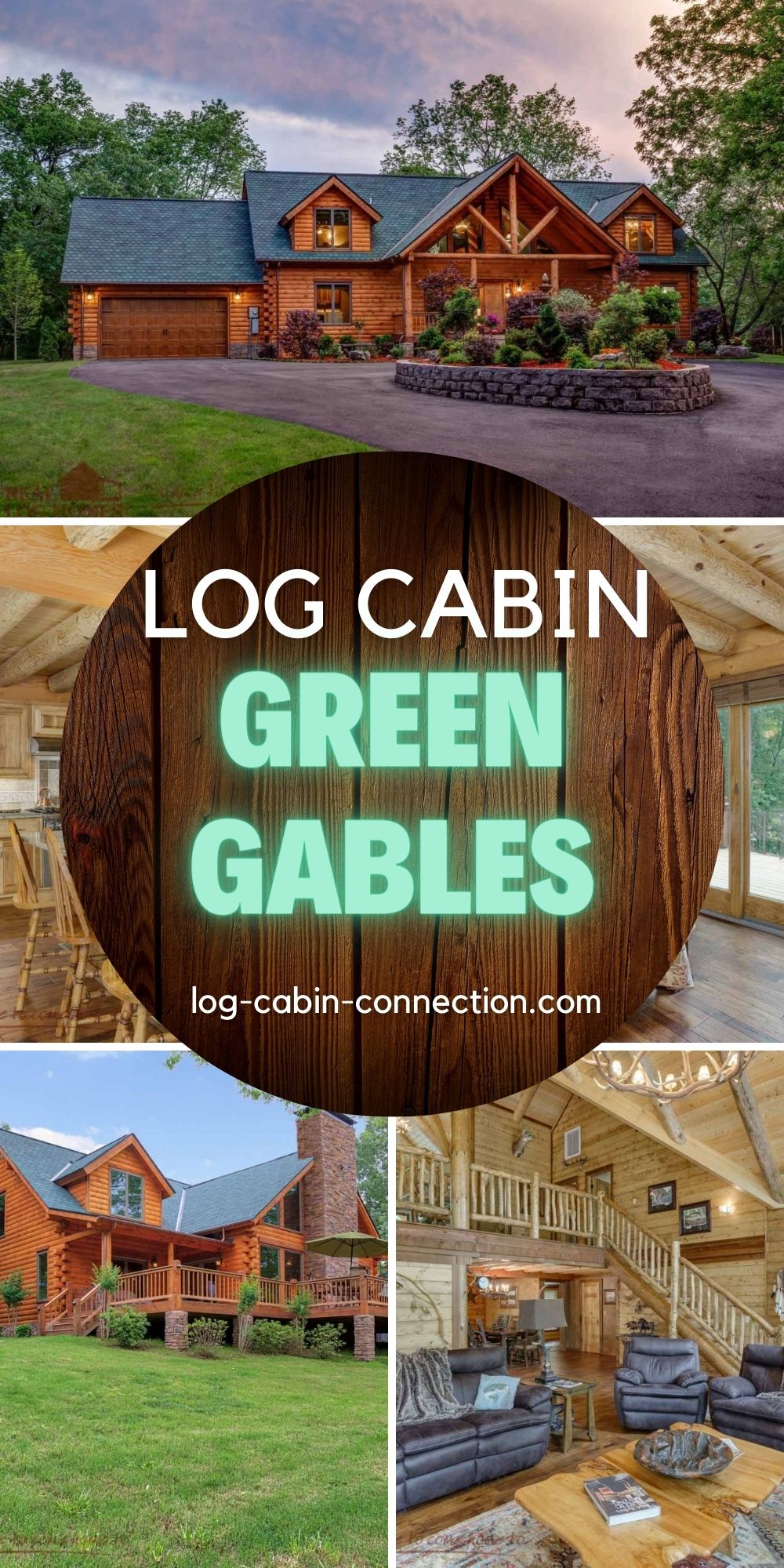 Green Gables Cabin Has 4 Bedrooms and 4 Bathrooms