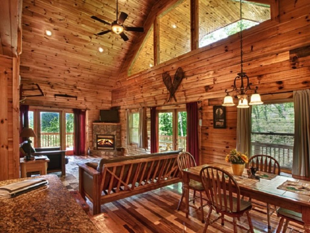 The Moonshine Cabin Delivers Just the Right Amount of Comfort