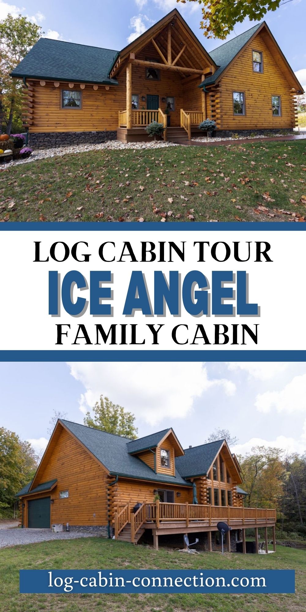 The Ice Angel Cabin is a Classic Lakeside Retreat - Log Cabin Connection