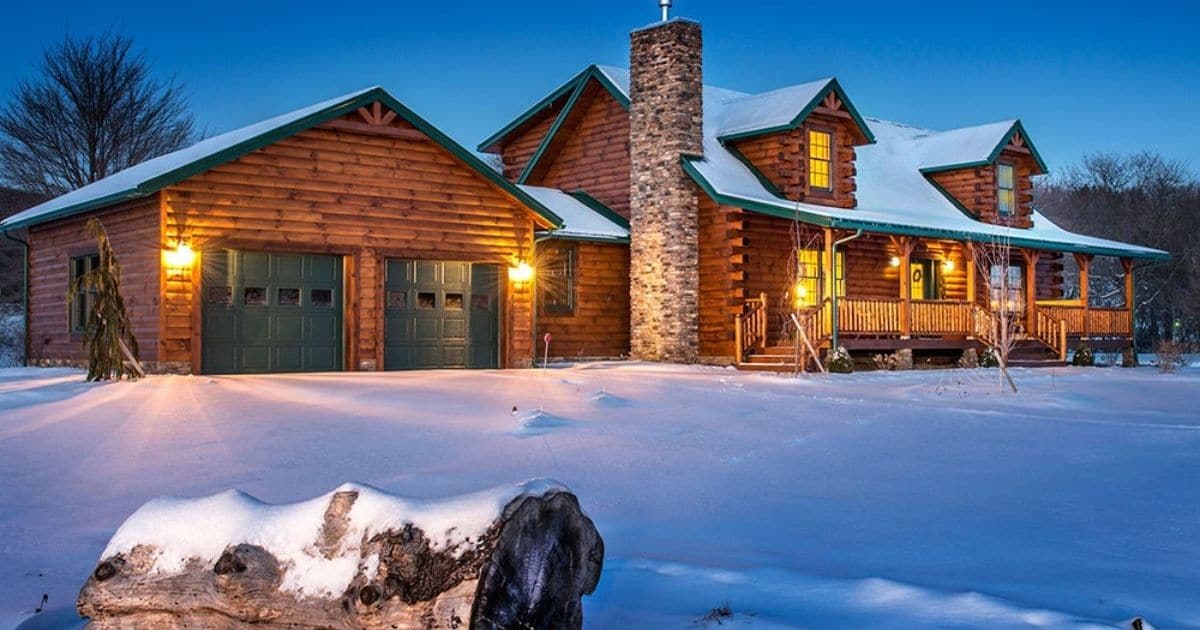 The McCay Log Cabin Is the Best Fusion of Farmhouse Styles