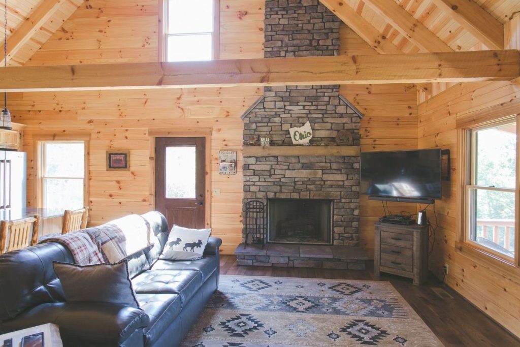 The Mush Run Includes a Unique Open Loft Bedroom