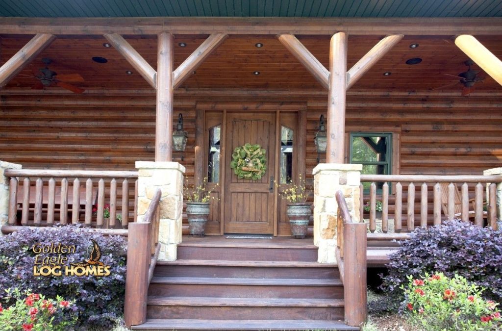 The Texas Timber Log Cabin Has 2 Modern Kitchens