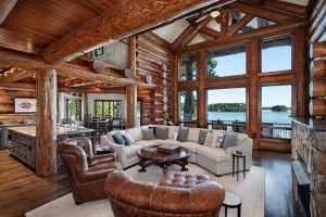 Lake Gaston Cabin Has a Basement Suite You'll Adore