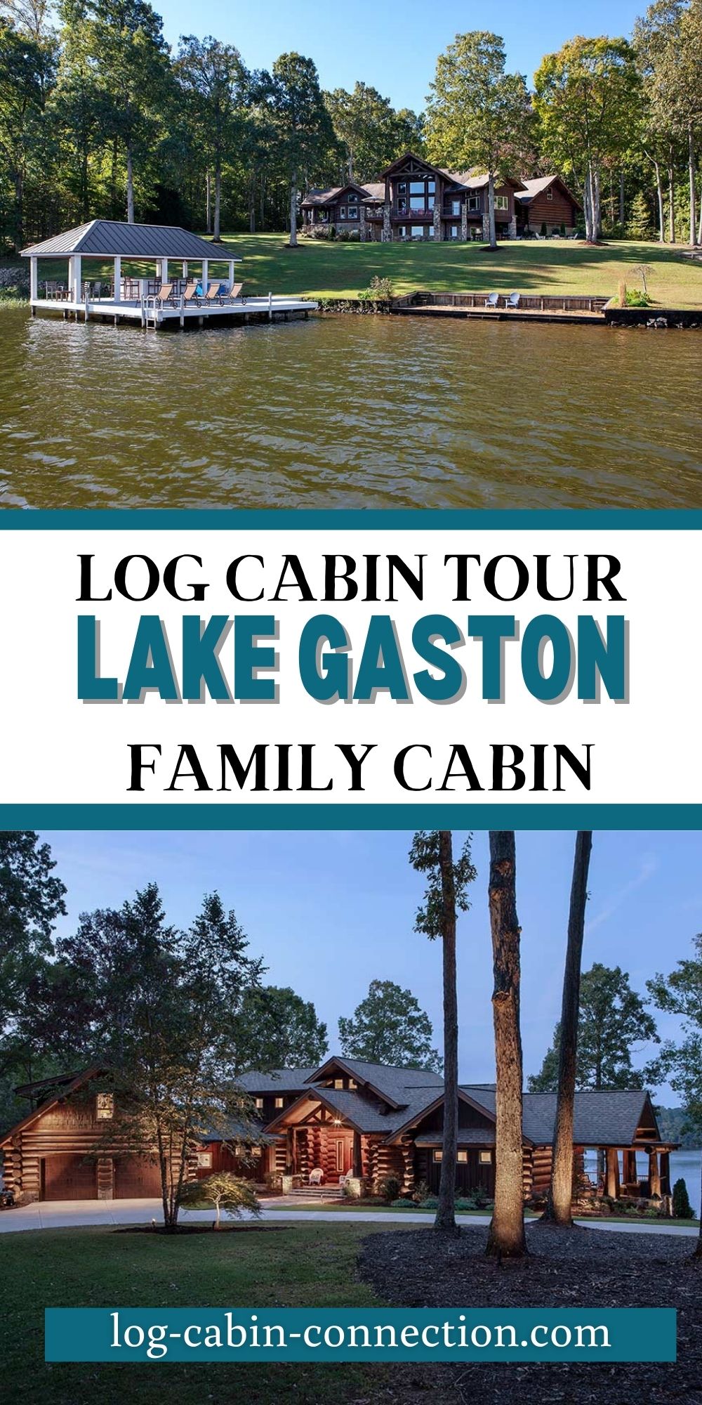 Lake Gaston Cabin Has a Basement Suite You'll Adore
