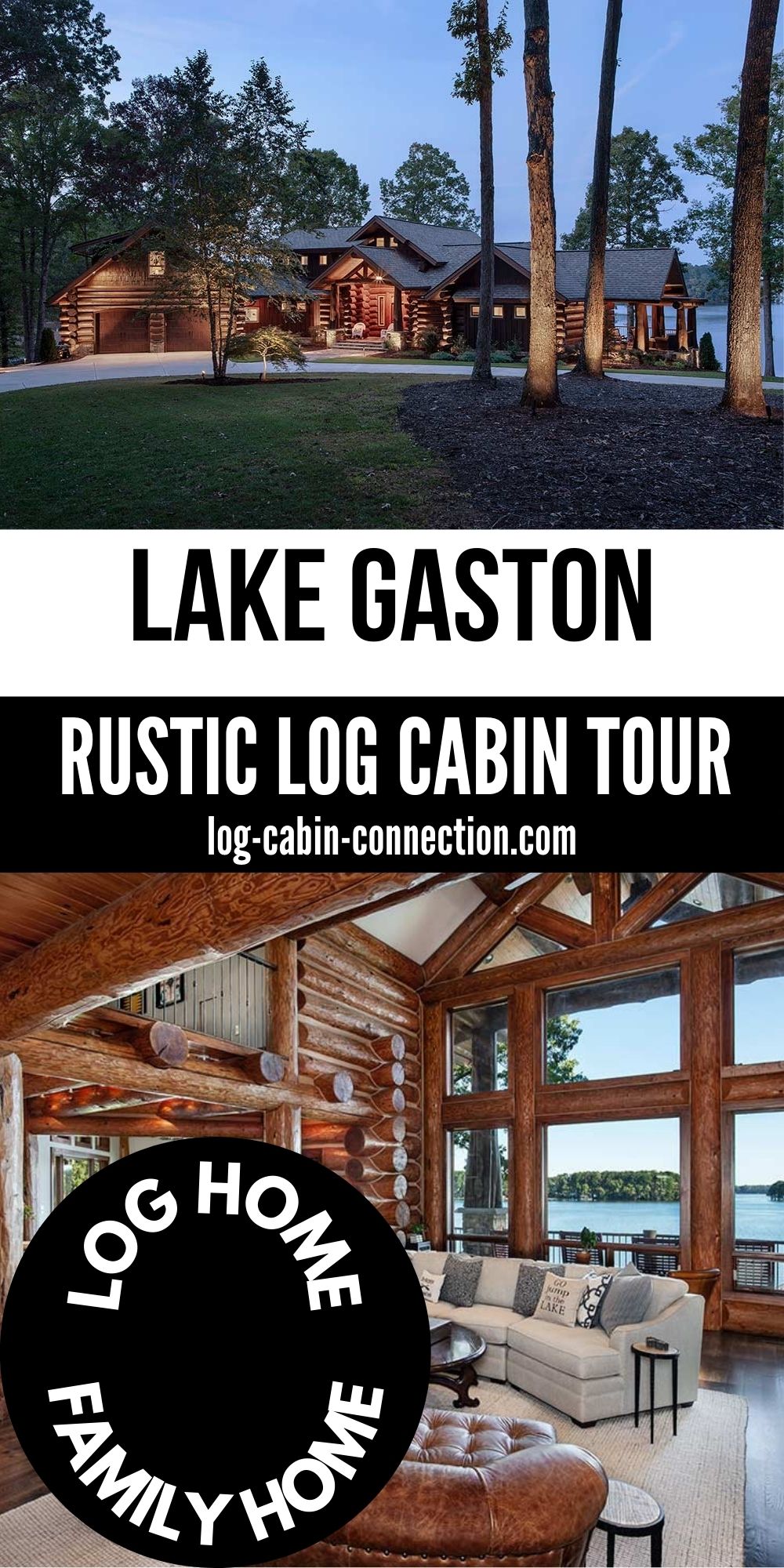 Lake Gaston Cabin Has a Basement Suite You'll Adore