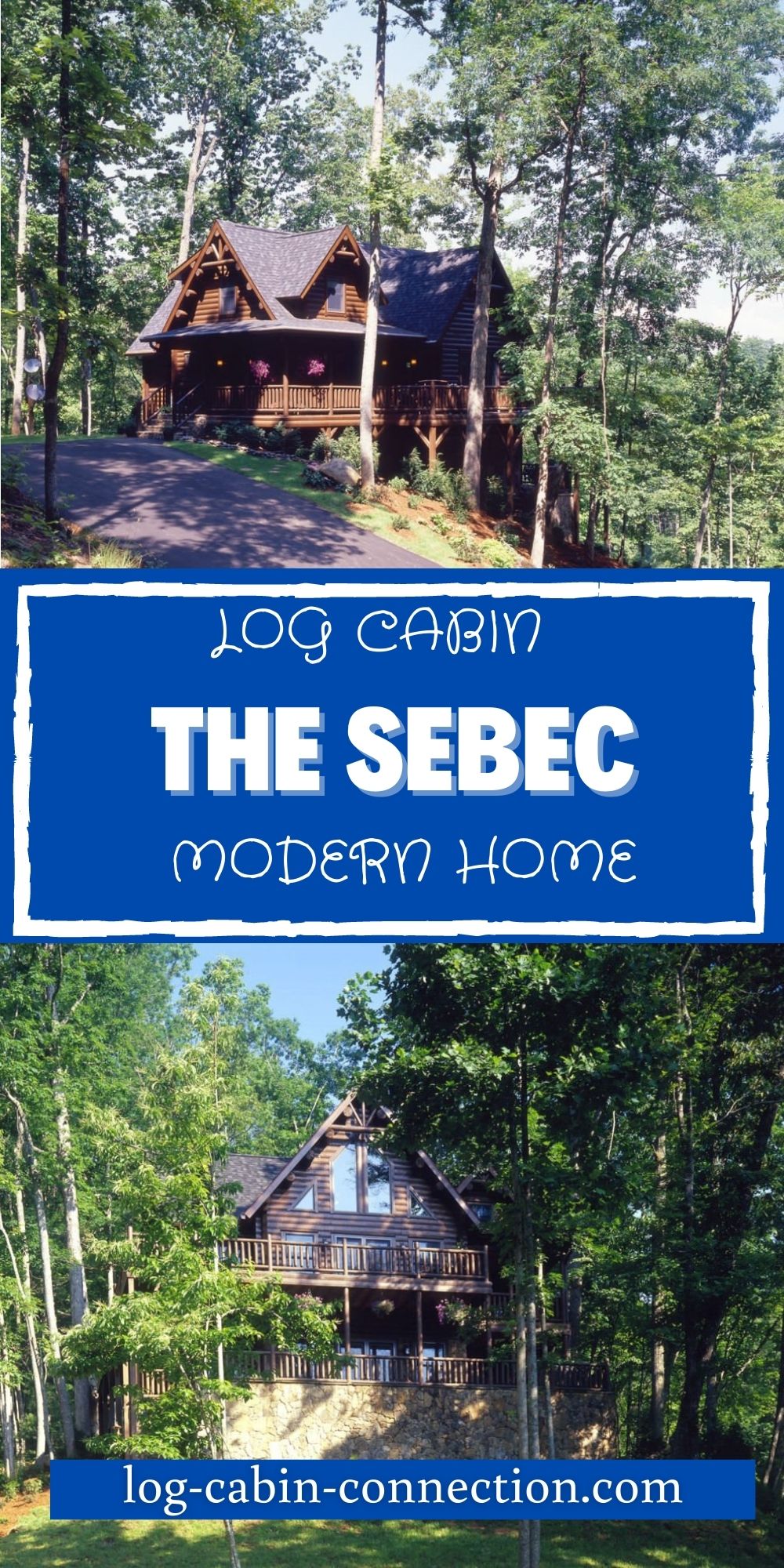 Smaller Sebec Log Cabin Makes Loft Space Functional