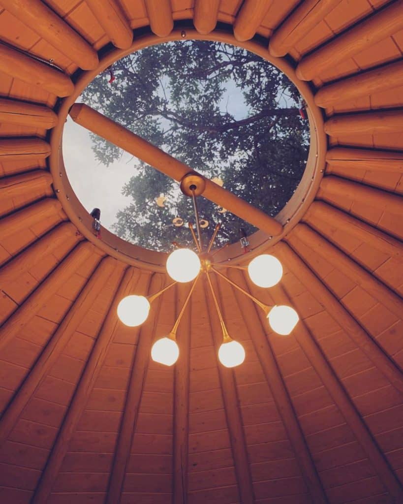 A Customizable Freedom Yurt is A Fun Cabin Style - Log Cabin Connection
