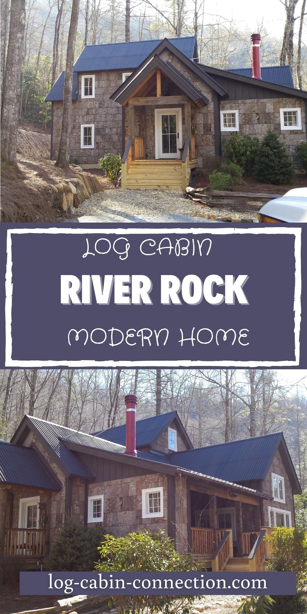 The River Rock Cabin Fits Everything Needed in Just 802 SQ FT