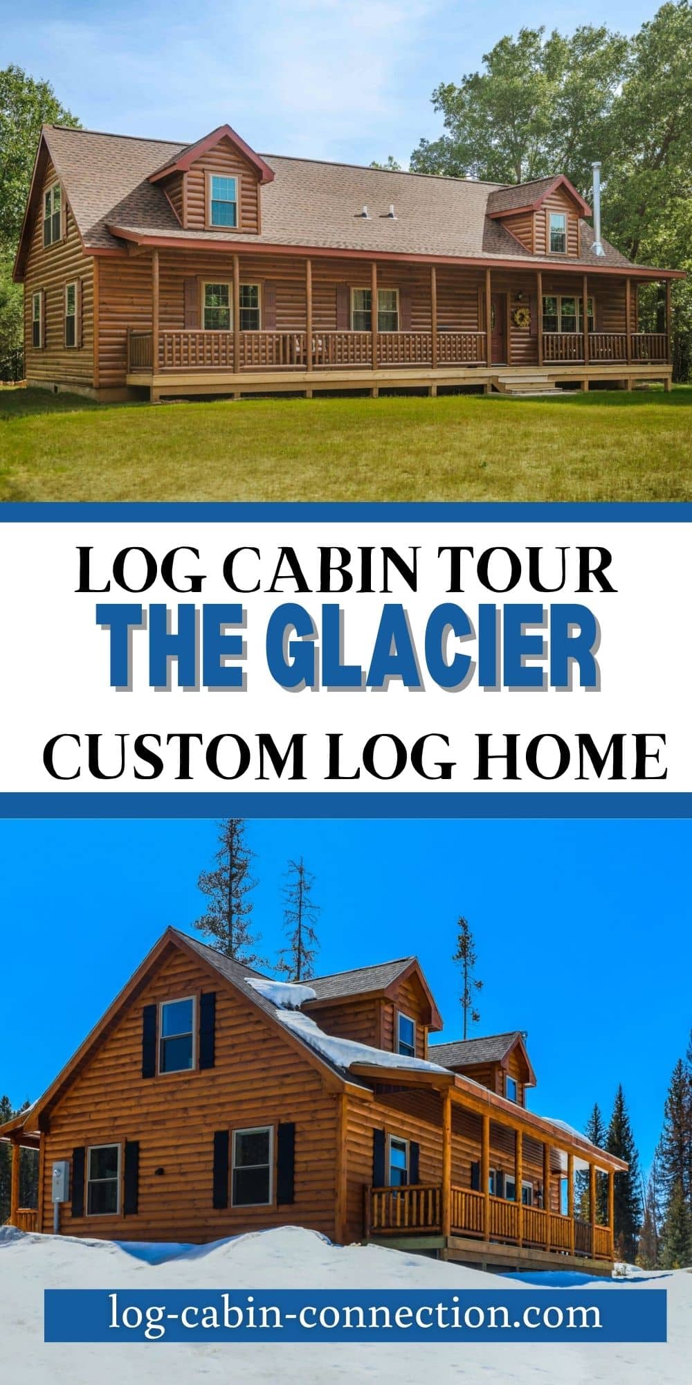 The Glacier Log Cabin Brings Rustic to Family Living