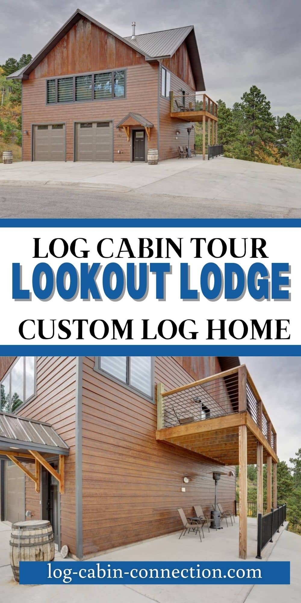 3 Bedroom Lookout Lodge Cabin Easily Sleeps 10