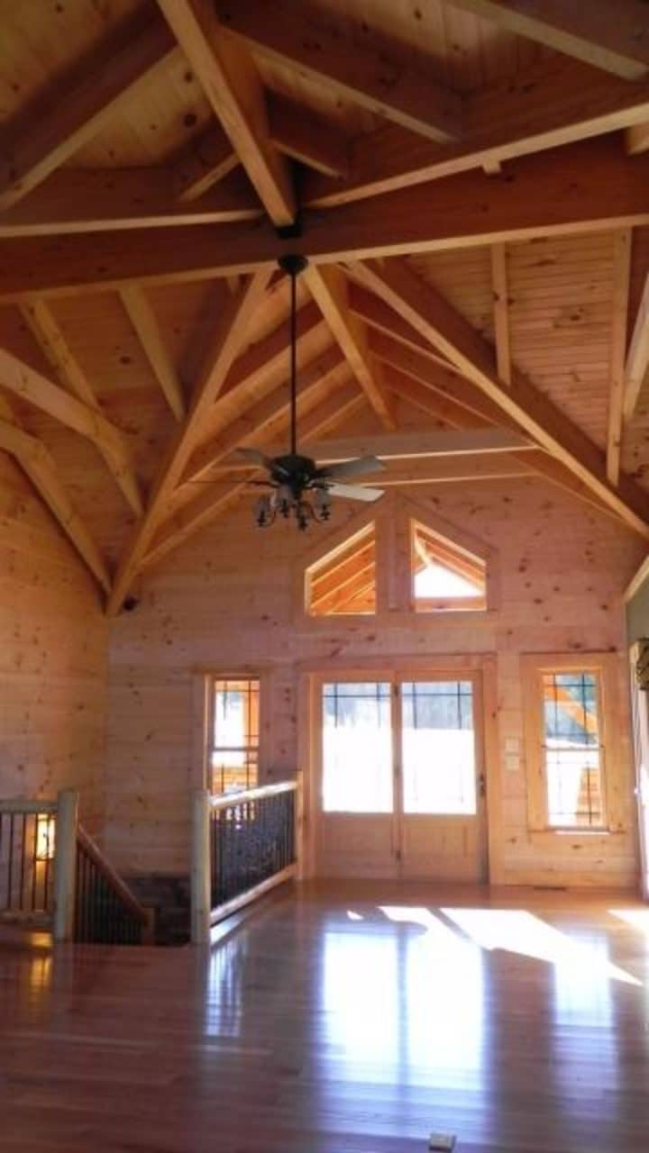 Prairie Ranch Log Cabin Model Adapts Easily to Your Style