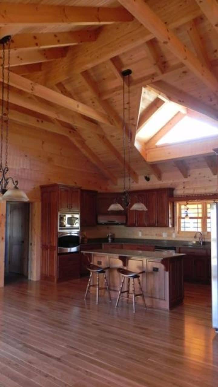 Prairie Ranch Log Cabin Model Adapts Easily to Your Style