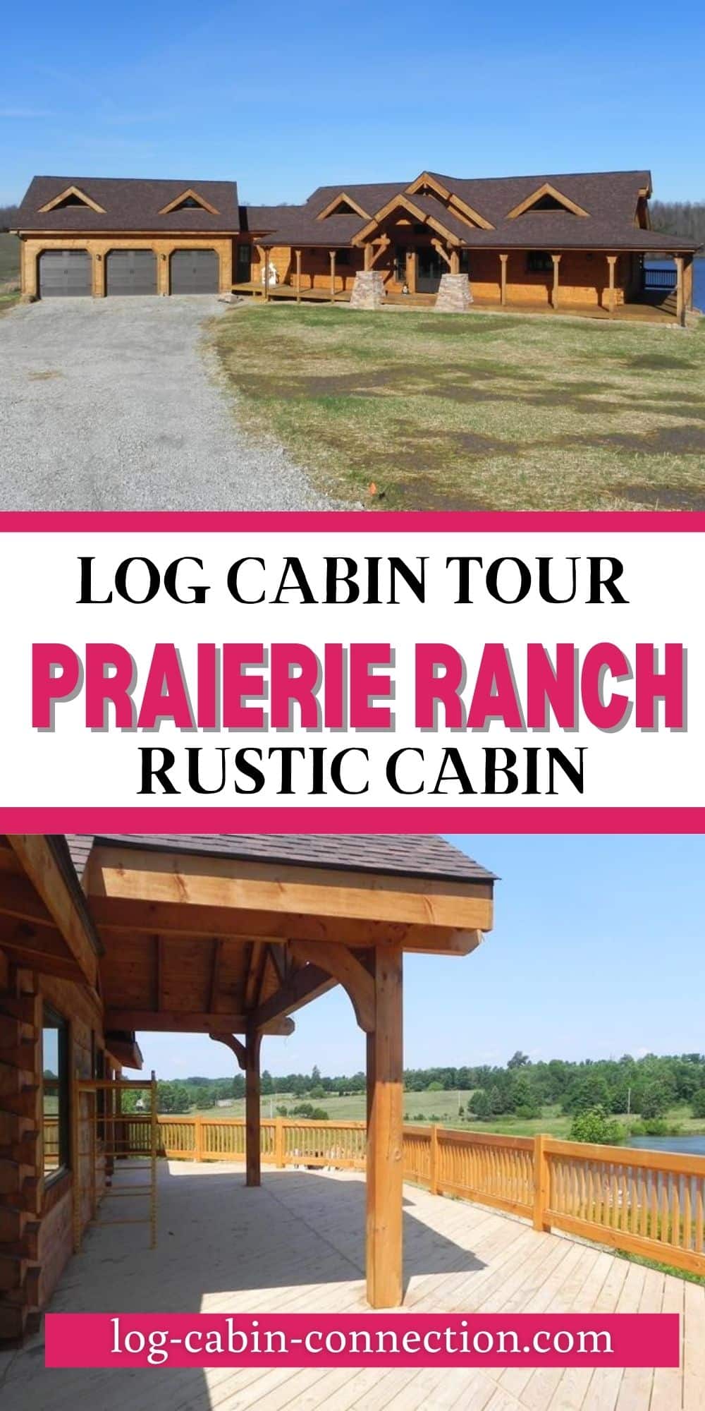 Prairie Ranch Log Cabin Model Adapts Easily to Your Style