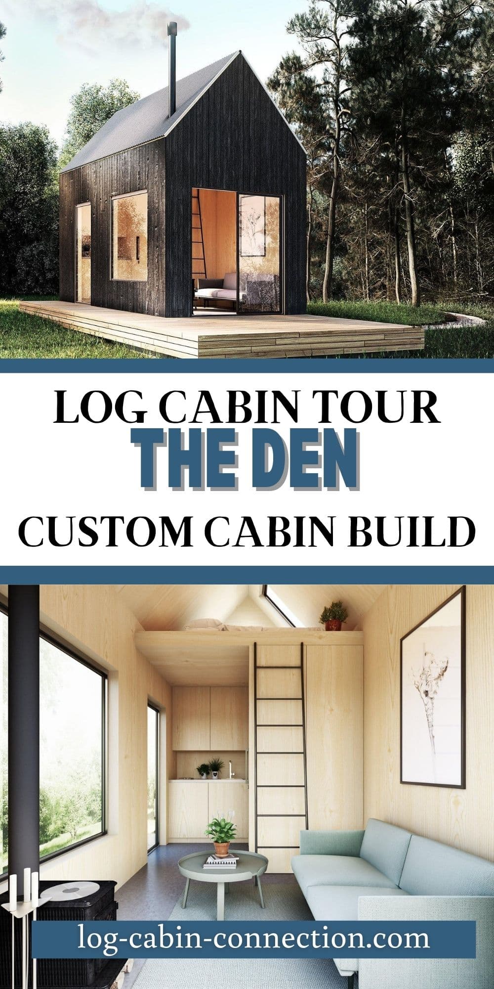 The Den Tiny House Cabin Is a Modern Wonder
