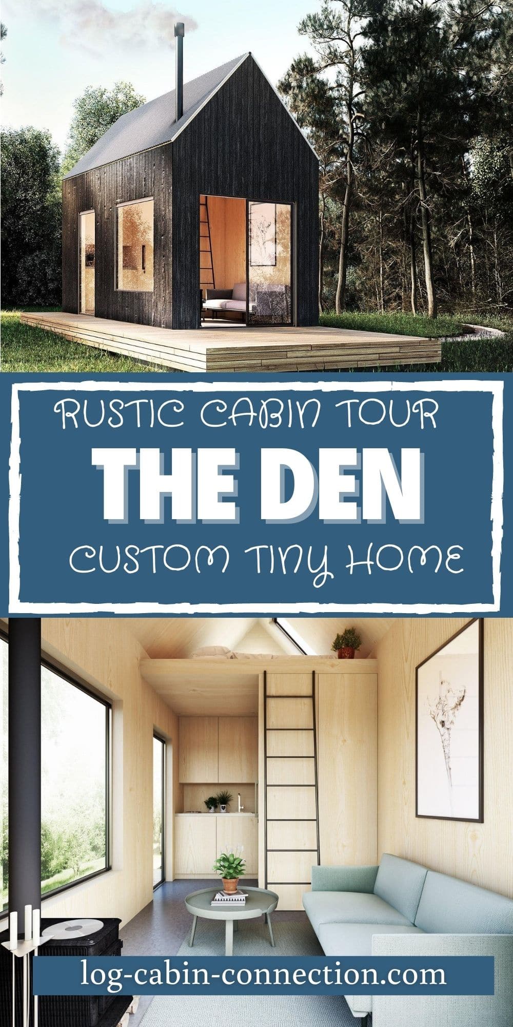 The Den Tiny House Cabin Is a Modern Wonder