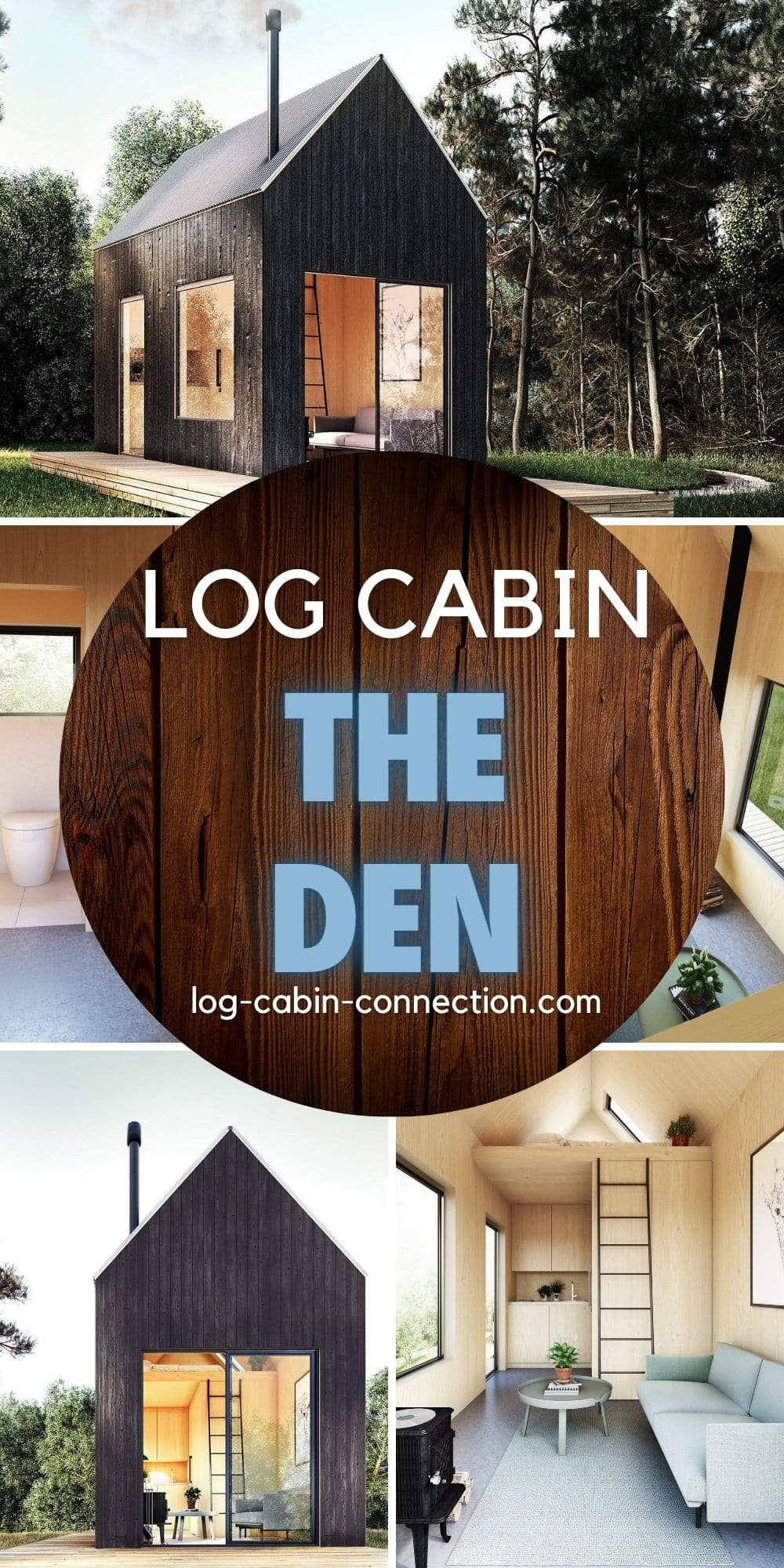 The Den Tiny House Cabin Is a Modern Wonder