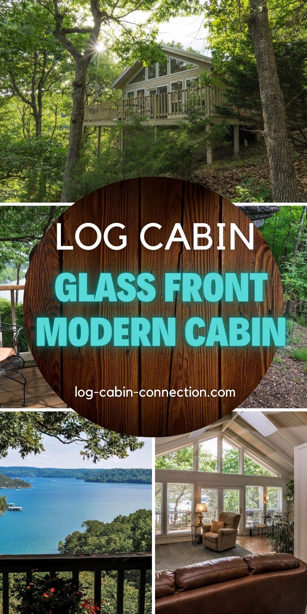 Glass Front Modern Cabin Showcases The Beauty of the Ozarks