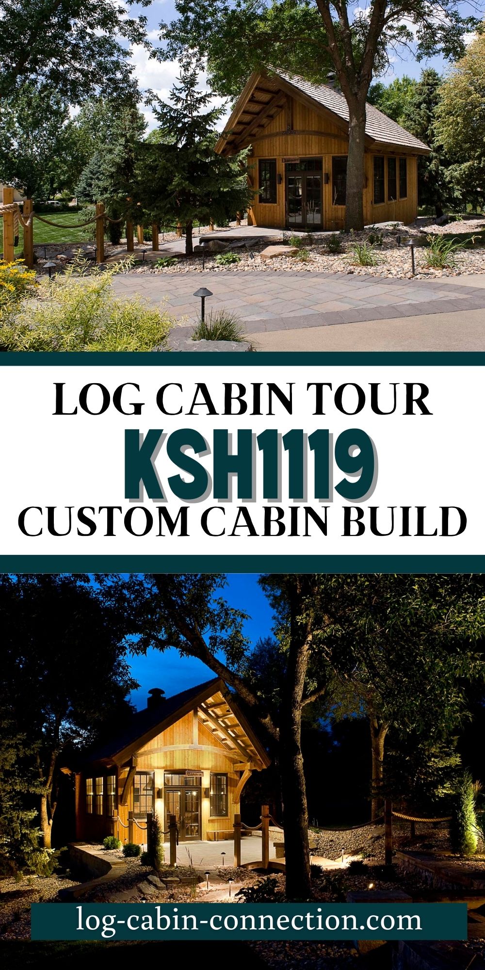468 SQ FT KSH1119 Timber Frame Cabin is A Cozy Oasis