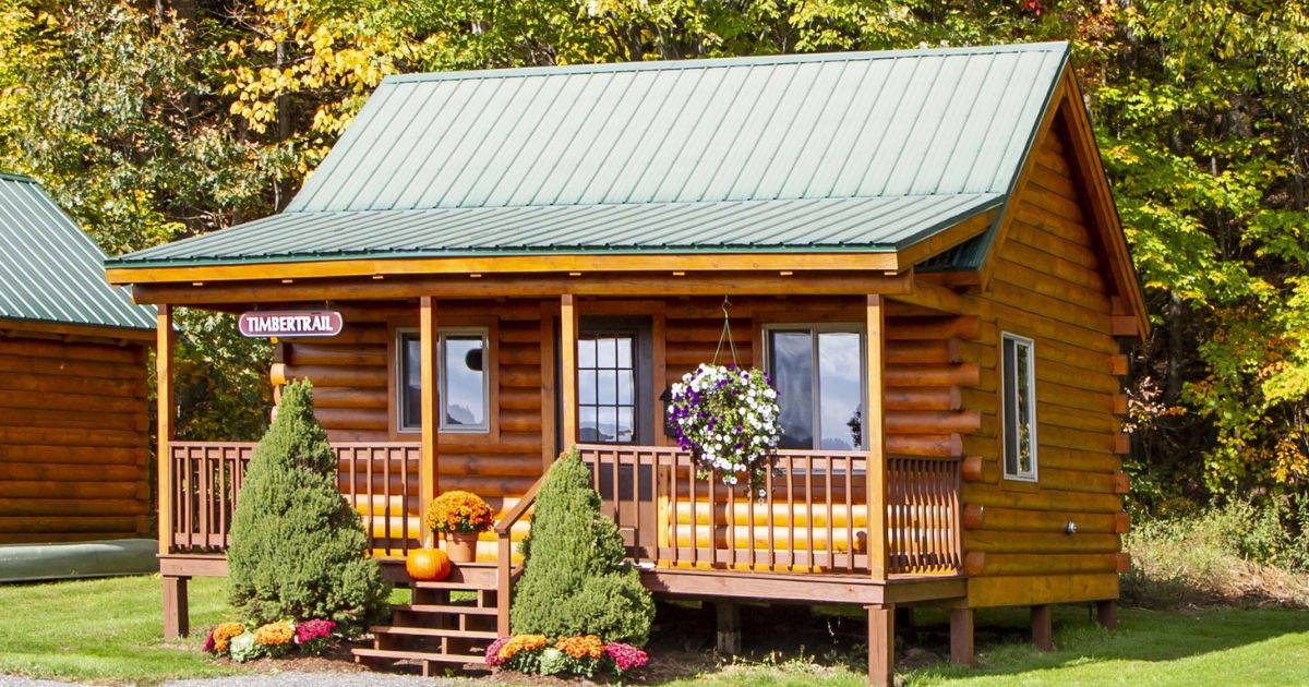 The Timbertrail Tiny Log Cabin Is The Perfect Retreat