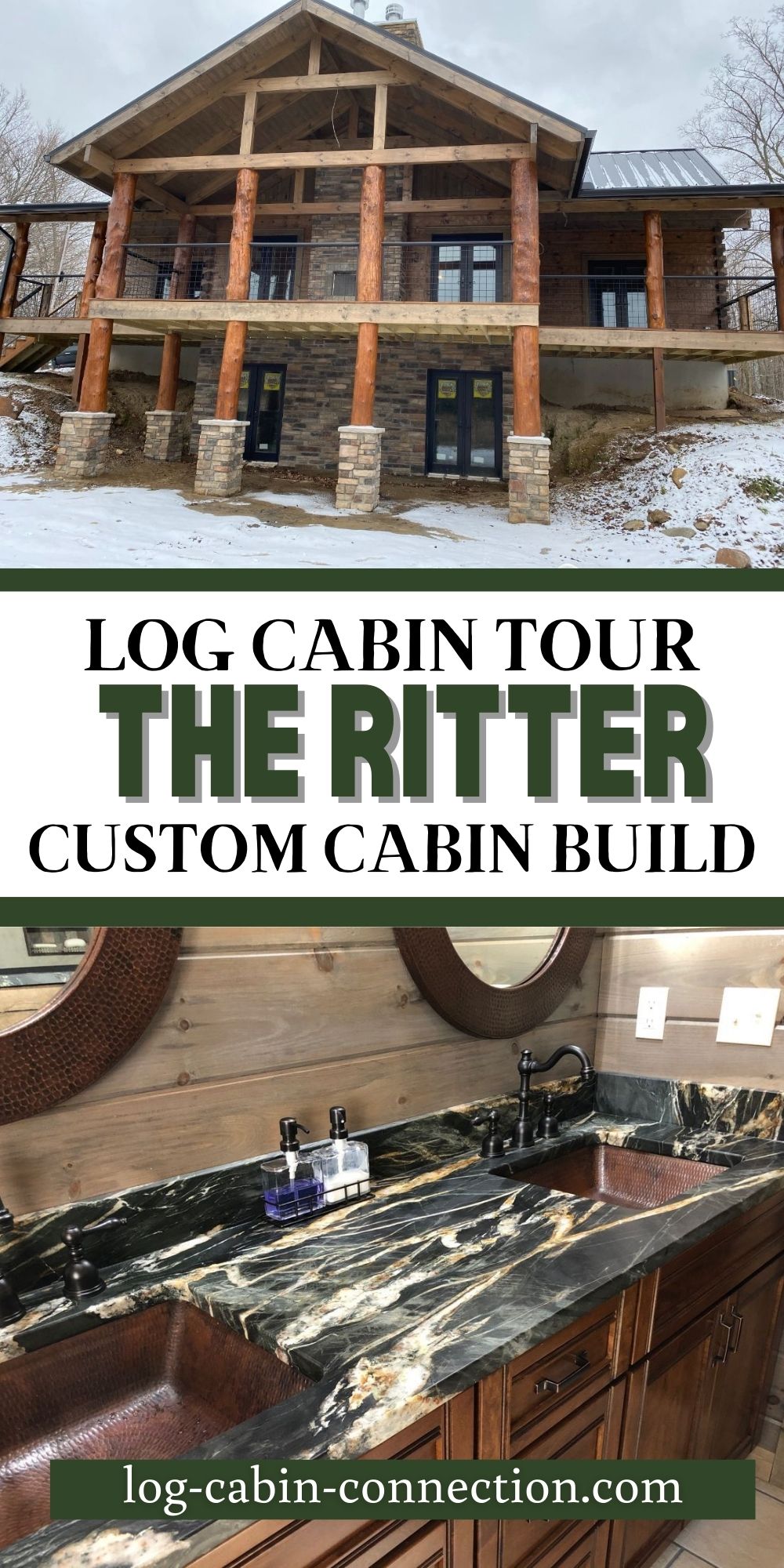 The Ritter Cabin is a 3-Story Family Home Just Waiting For You